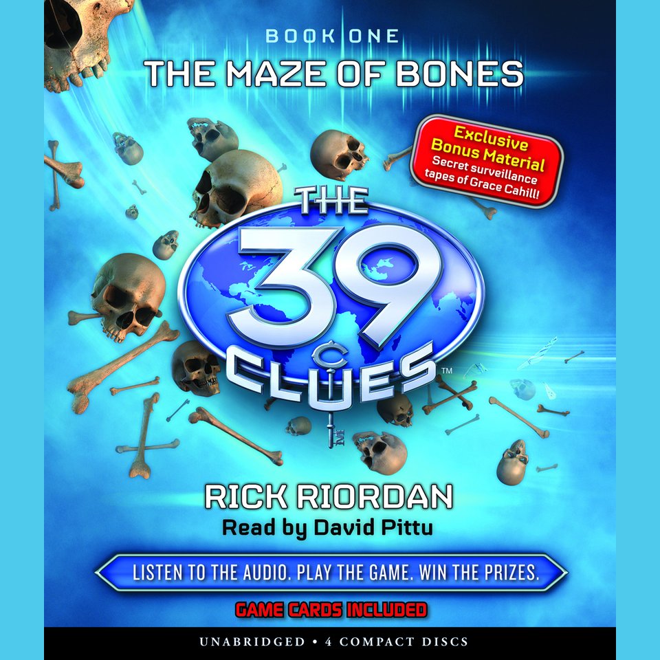 The Maze of Bones (The 39 Clues, Book 1) by Rick Riordan - Audiobook
