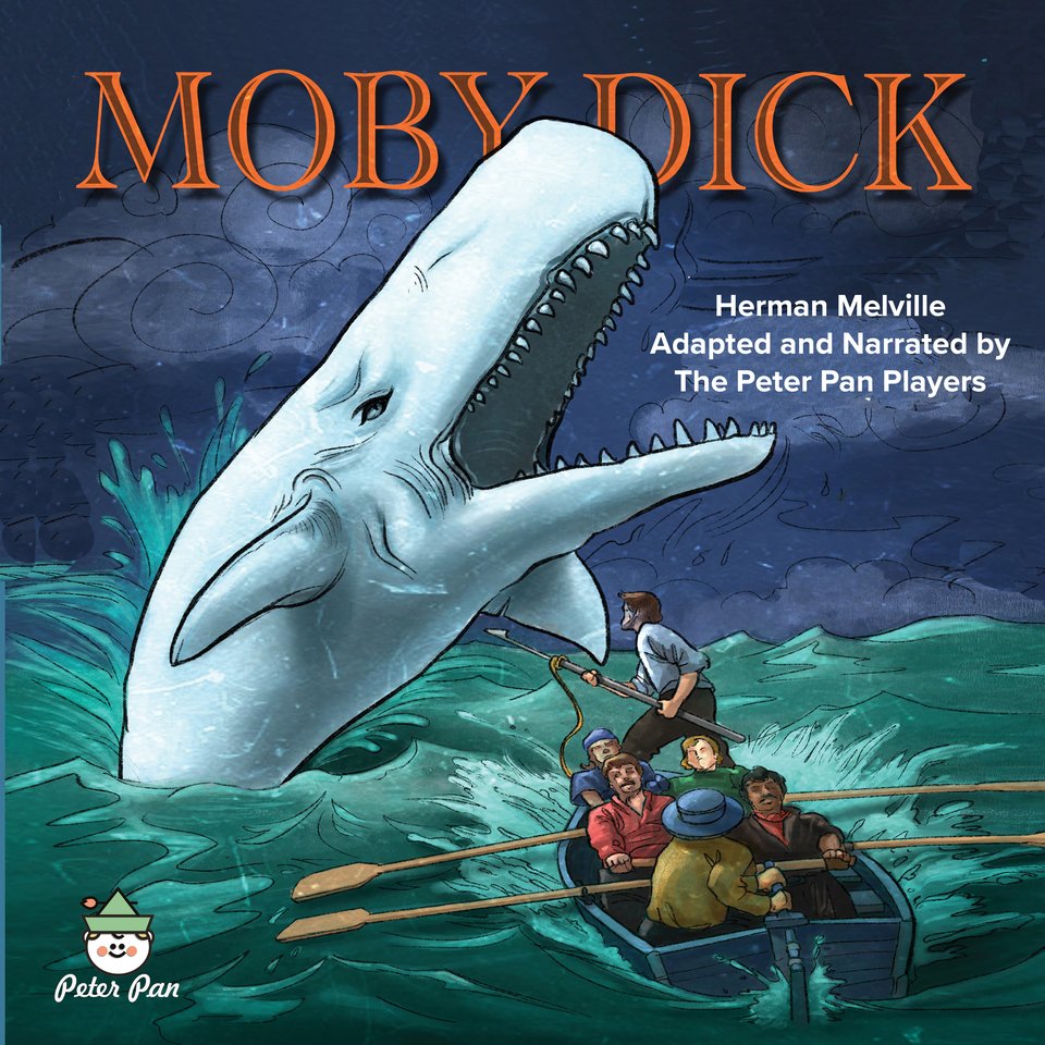 Moby Dick (Abridged) by The Peter Pan Players & Herman Melville - Audiobook