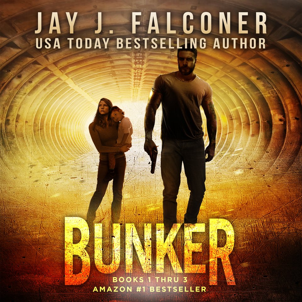 Bunker: Boxed Set (Books 1-2-3) by Jay J. Falconer - Audiobook